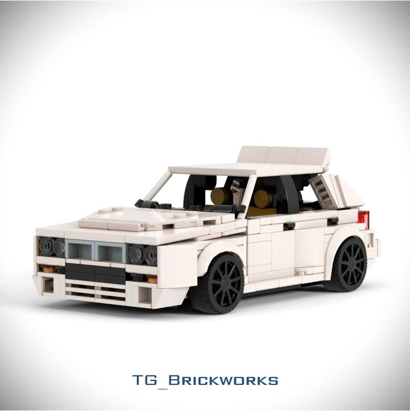LEGO MOC Lancia Delta Integrale by tg_brickworks | Rebrickable - Build ...