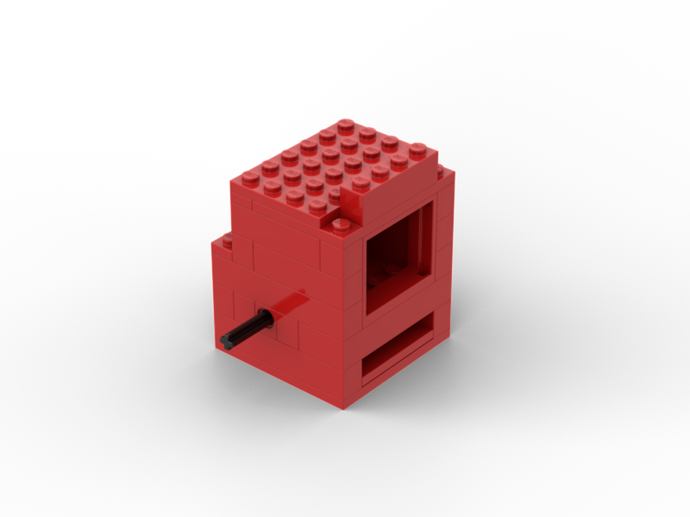 LEGO MOC Red monster vacuum turbine by thestigggg | Rebrickable - Build ...