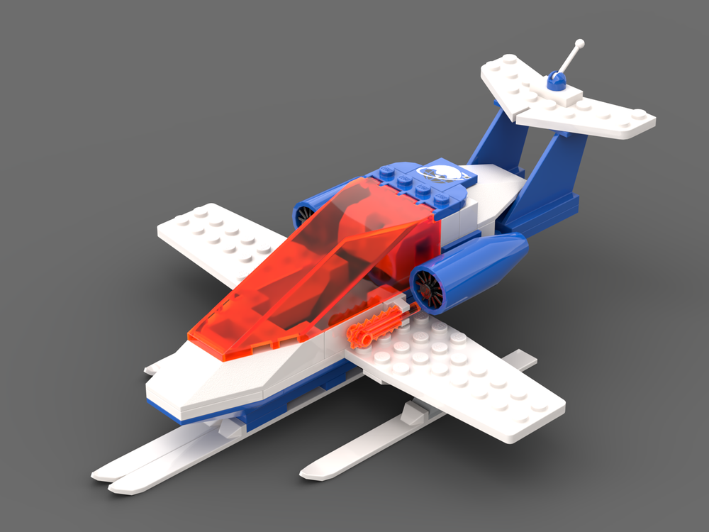 LEGO MOC 1895 Sky Patrol - Ice Planet Color Theme redesigned by zero_g ...
