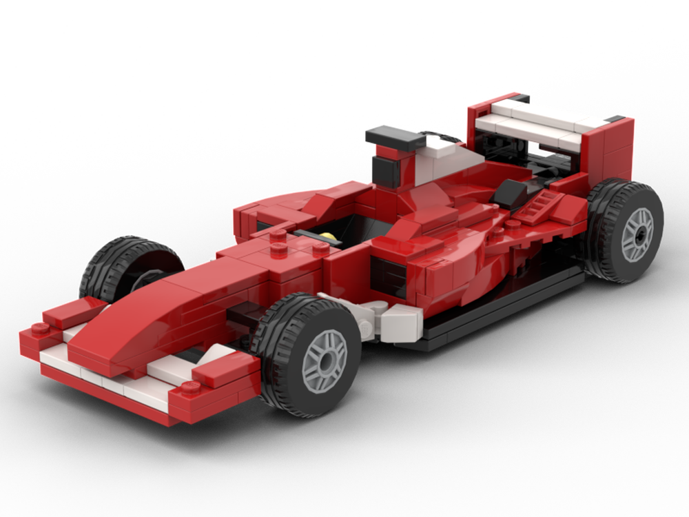 LEGO MOC Lego Ferrari F2004 MOC by M4RrK_ | Rebrickable - Build with LEGO