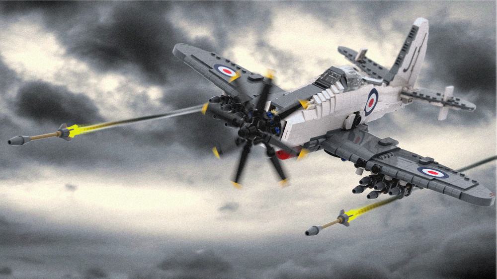 LEGO MOC-172600 1:35 Scale Wyvern S.4 by HandSolo99 | Rebrickable ...