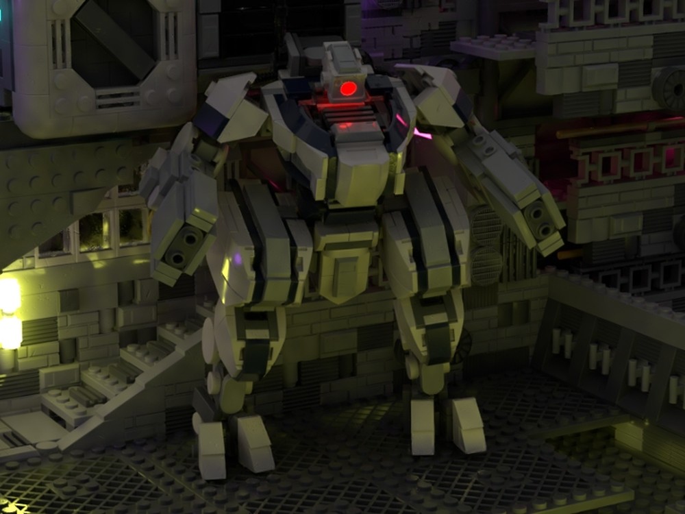 LEGO MOC New osaka police patrol mech by sudamamikula | Rebrickable ...