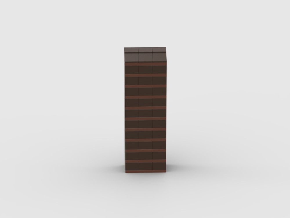 LEGO MOC Rainbow Houses-Brown by Giraffes6 | Rebrickable - Build with LEGO