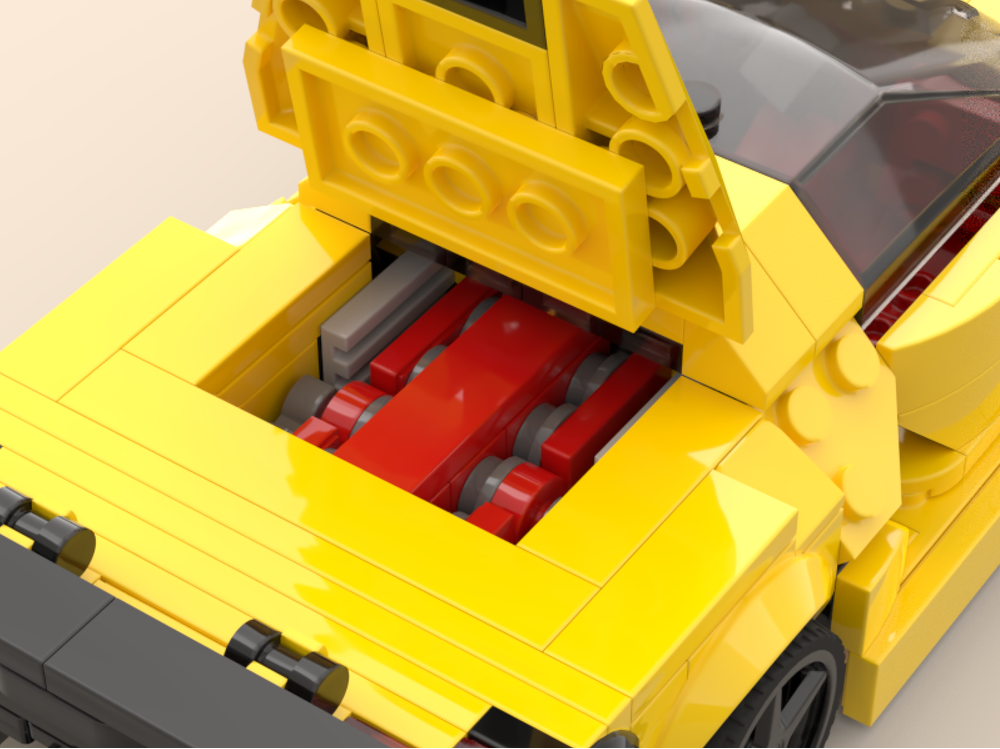 LEGO MOC Corvette C8 Zora by Xayabricks | Rebrickable - Build with LEGO