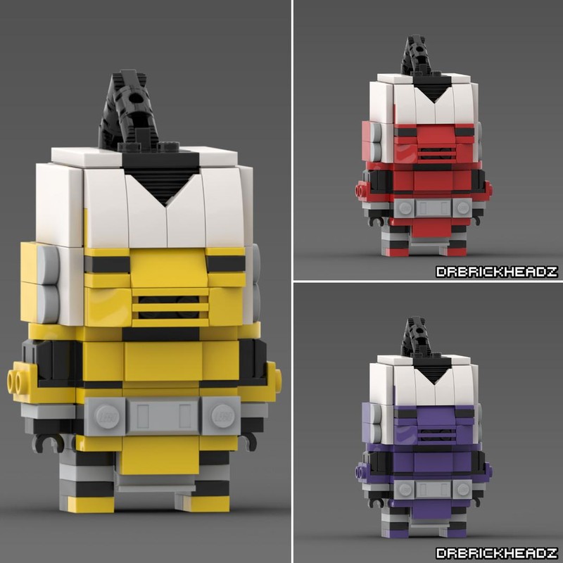 LEGO MOC Cyborg Ninjas (Mortal Kombat 3) Brickheadz by DrBrickheadz ...
