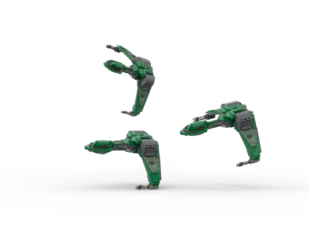 LEGO MOC Klingon Bird of Prey | Star Trek by obiblock | Rebrickable ...