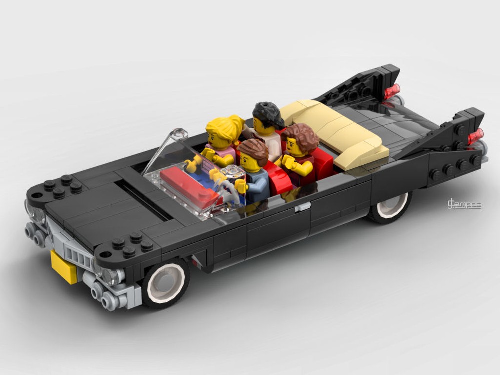 LEGO MOC 1959 Cadillac Series 62 Convertible by JayFields | Rebrickable ...