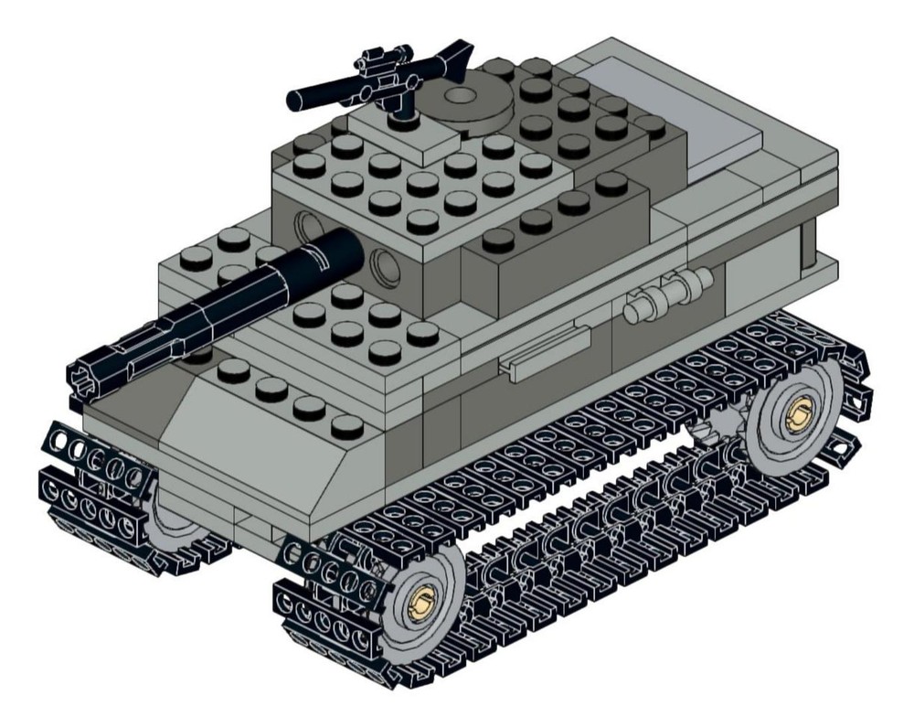 LEGO MOC Panzer IV by H.O.M. | Rebrickable - Build with LEGO