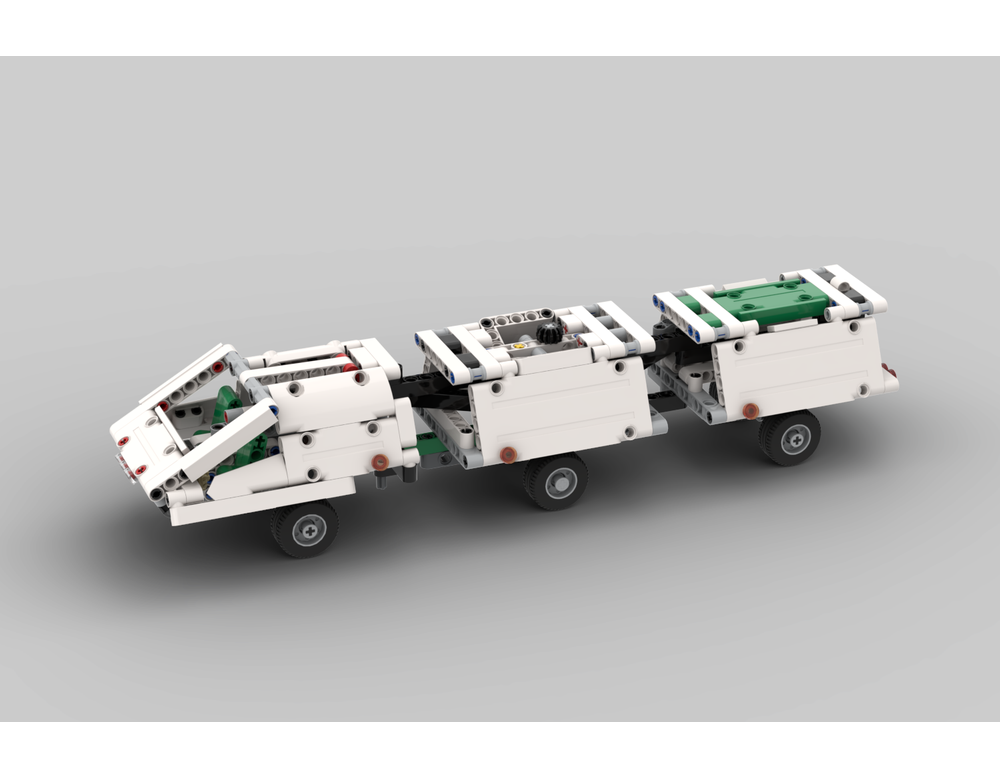 LEGO MOC 42167 Armored Transport by Nequmodiva | Rebrickable - Build ...