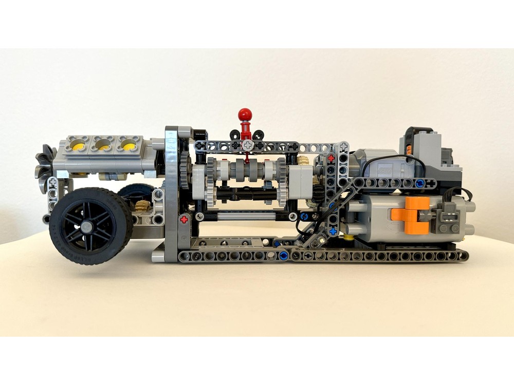 LEGO MOC Car Drivetrain & Gearbox Module by Celeri | Rebrickable ...