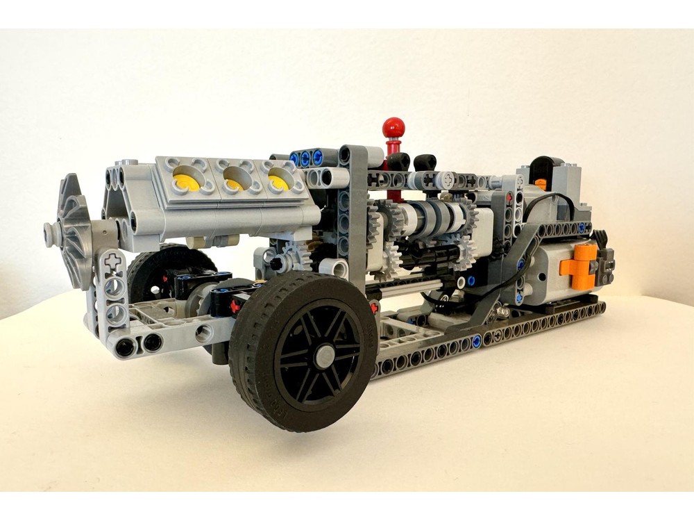 LEGO MOC Car Drivetrain & Gearbox Module by Celeri | Rebrickable ...
