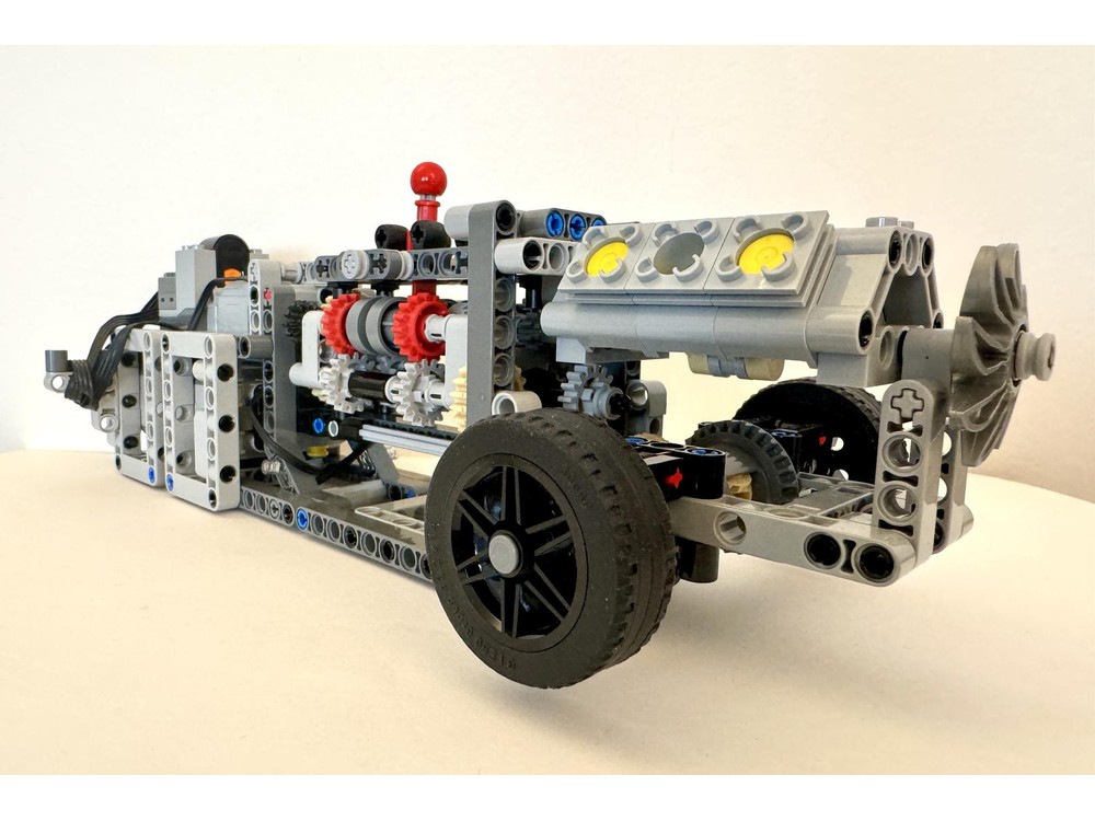 LEGO MOC Car Drivetrain & Gearbox Module by Celeri | Rebrickable ...
