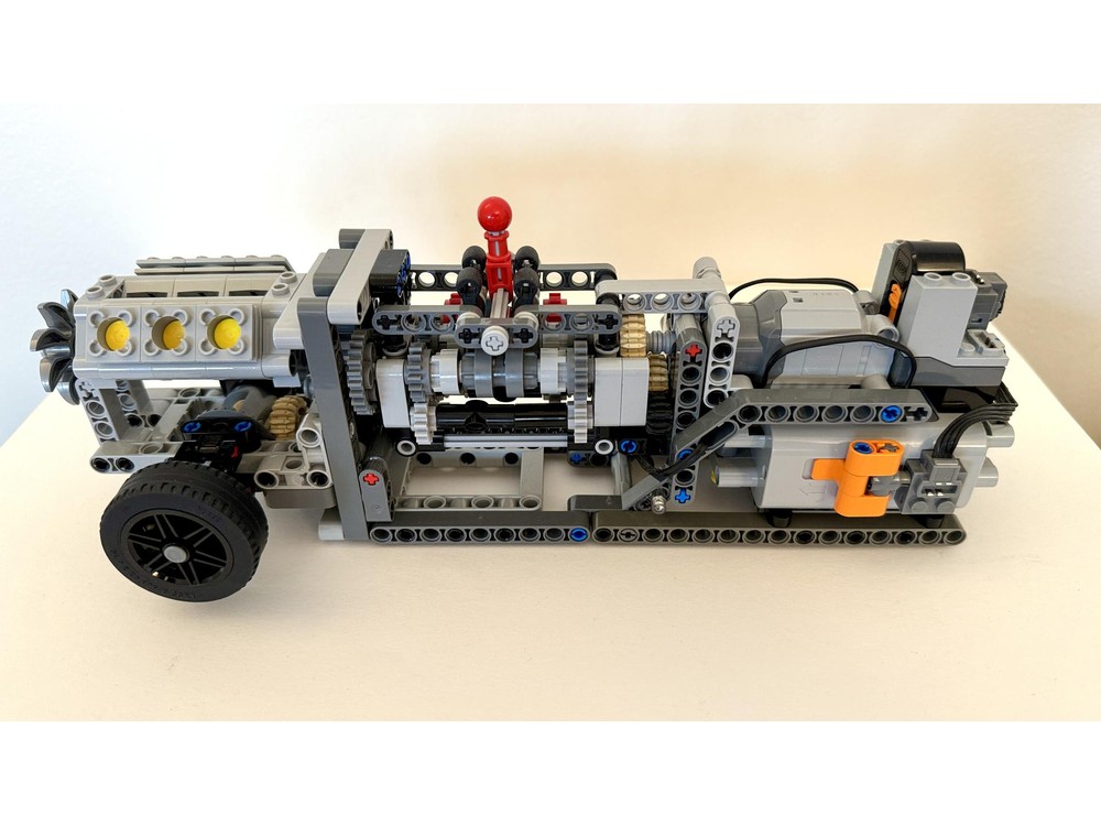 LEGO MOC Car Drivetrain & Gearbox Module by Celeri | Rebrickable ...