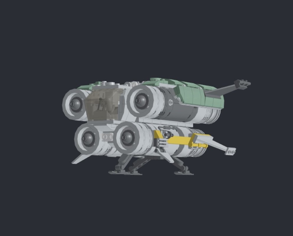 LEGO MOC Quadjumper - ANDOR by Kay_the_maker | Rebrickable - Build with ...