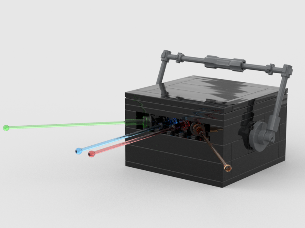 LEGO MOC Laser by telepathicturnip33 | Rebrickable - Build with LEGO