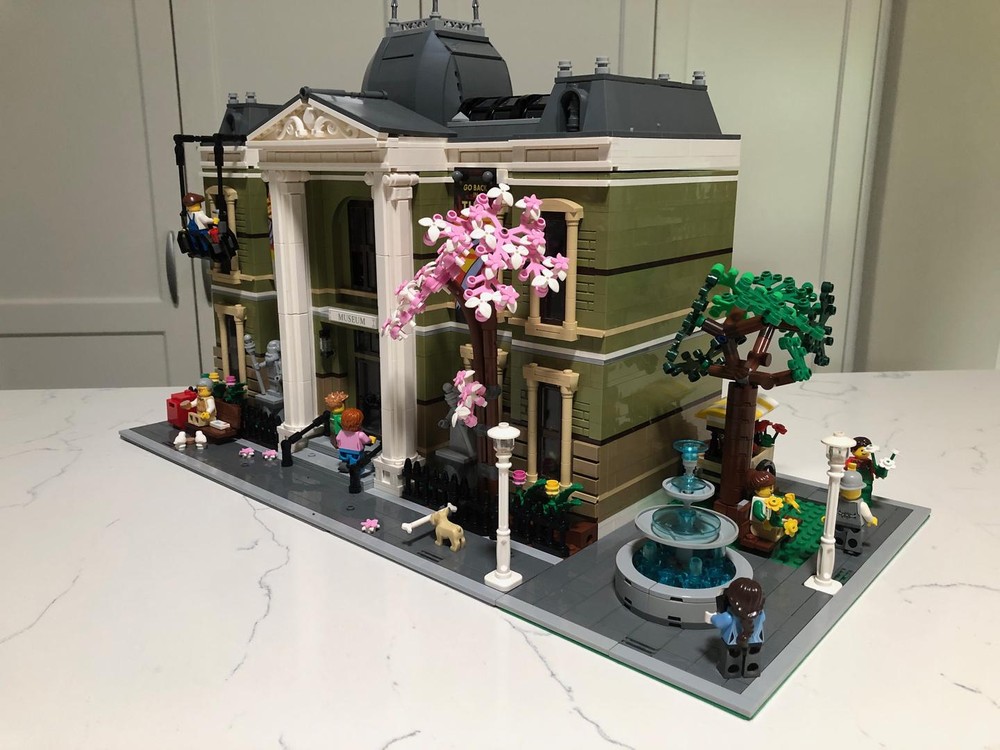 LEGO MOC Modular Street Corner #2 (with fountain) by AndrewG123 ...