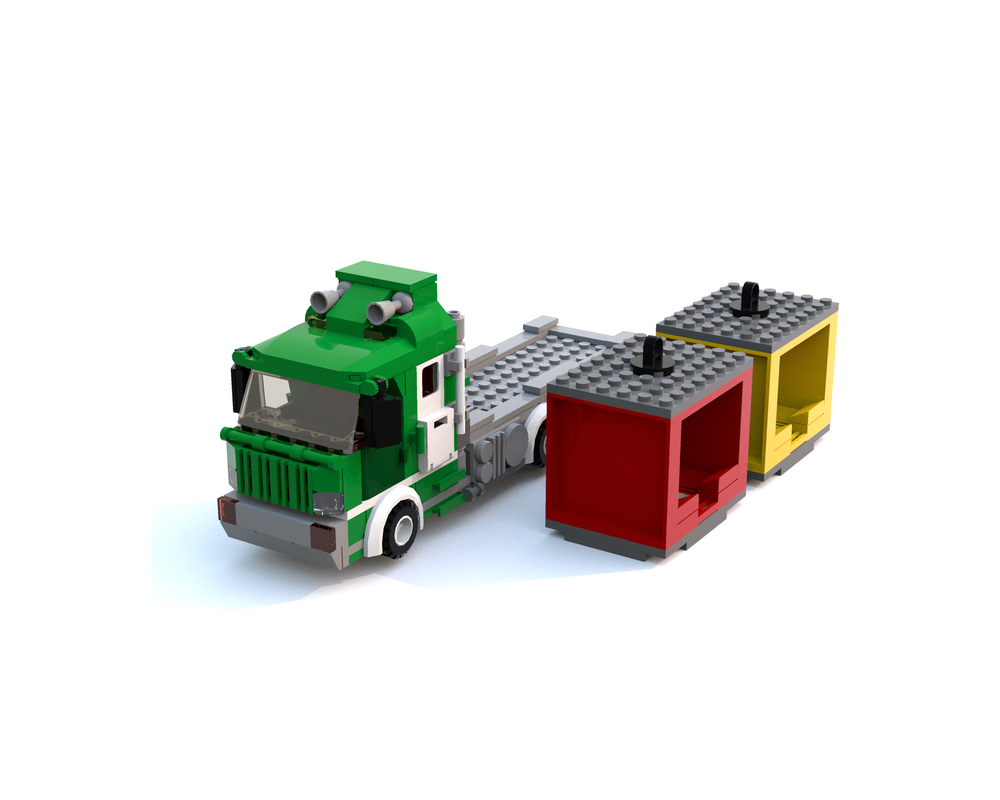 LEGO MOC Heavy Cargo Truck by LEGOTREE | Rebrickable - Build with LEGO