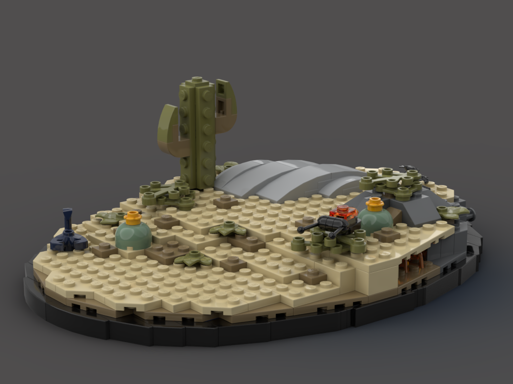 LEGO MOC Sonoran Desert: Biomes Series by OrchardBuilds | Rebrickable ...