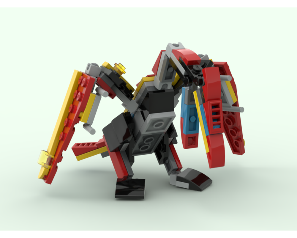 LEGO MOC Robot Pterodactyl by AmyBricks | Rebrickable - Build with LEGO