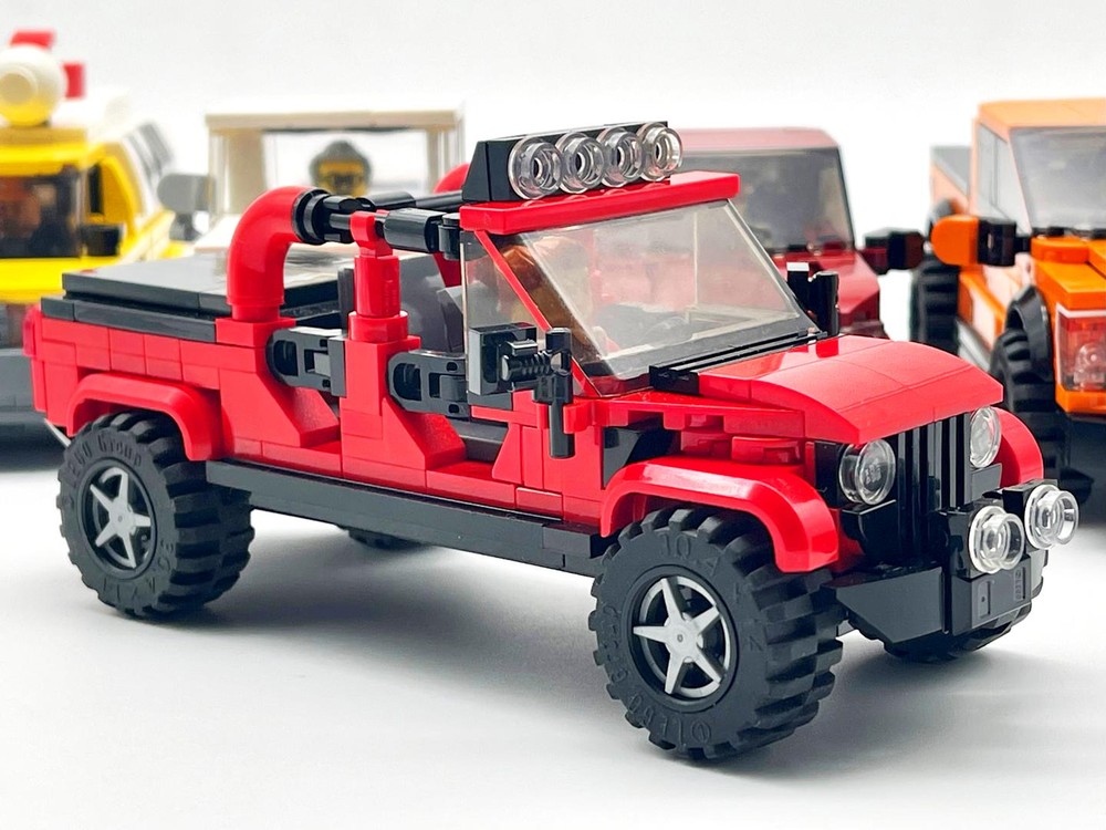 LEGO MOC Pickup Truck Vehicle Pack #2 by IBrickedItUp | Rebrickable ...