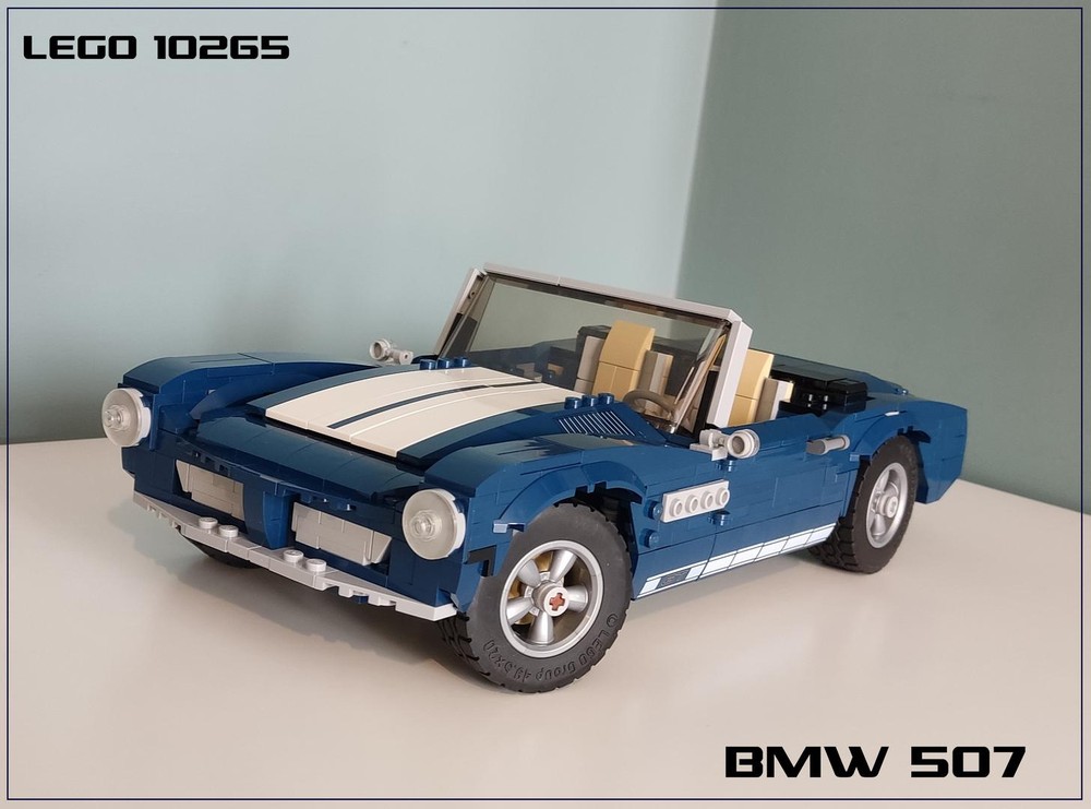 LEGO MOC 10265 BMW 507 by Kirvet | Rebrickable - Build with LEGO