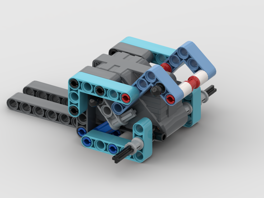 LEGO MOC Release mechanism for single pull-back motor by ...