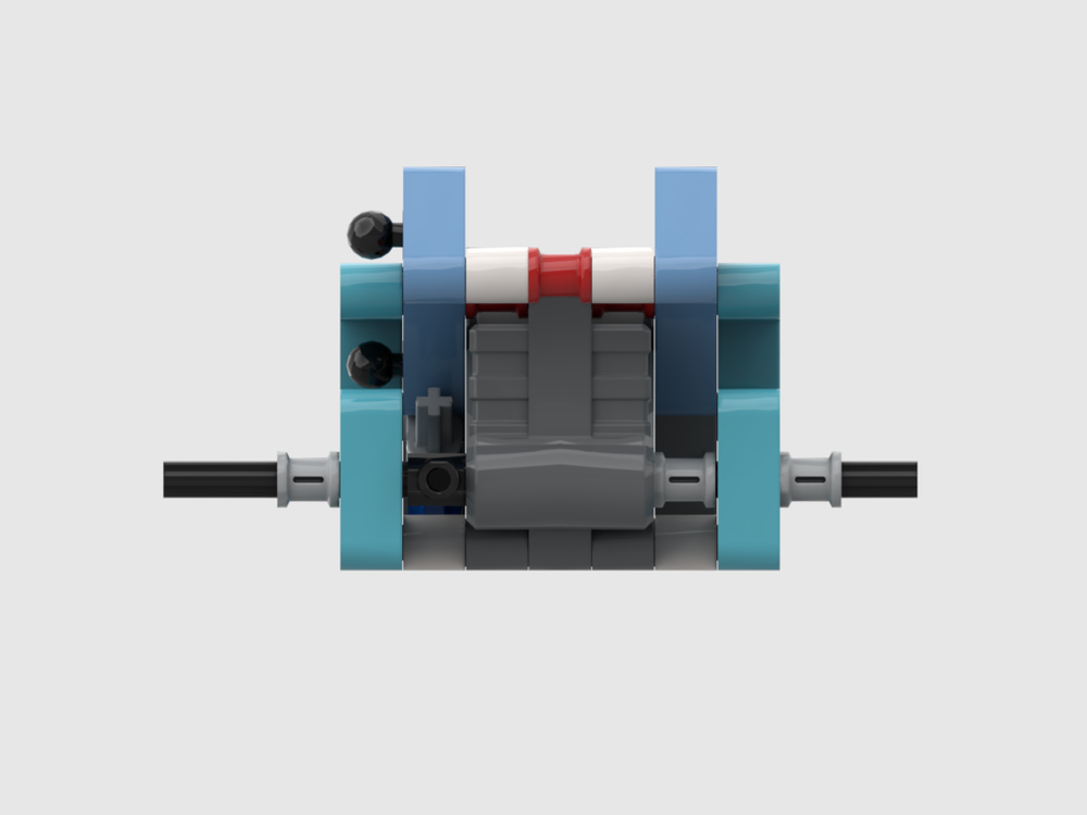 LEGO MOC Release mechanism for single pull-back motor by ...