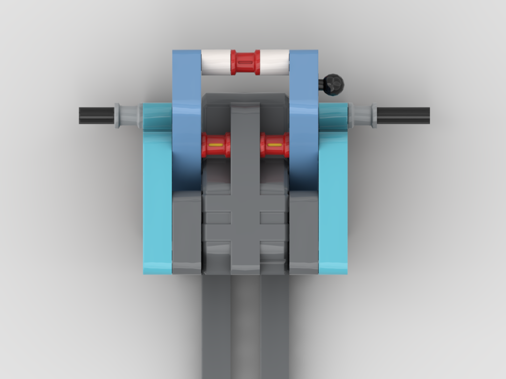 LEGO MOC Release mechanism for single pull-back motor by ...