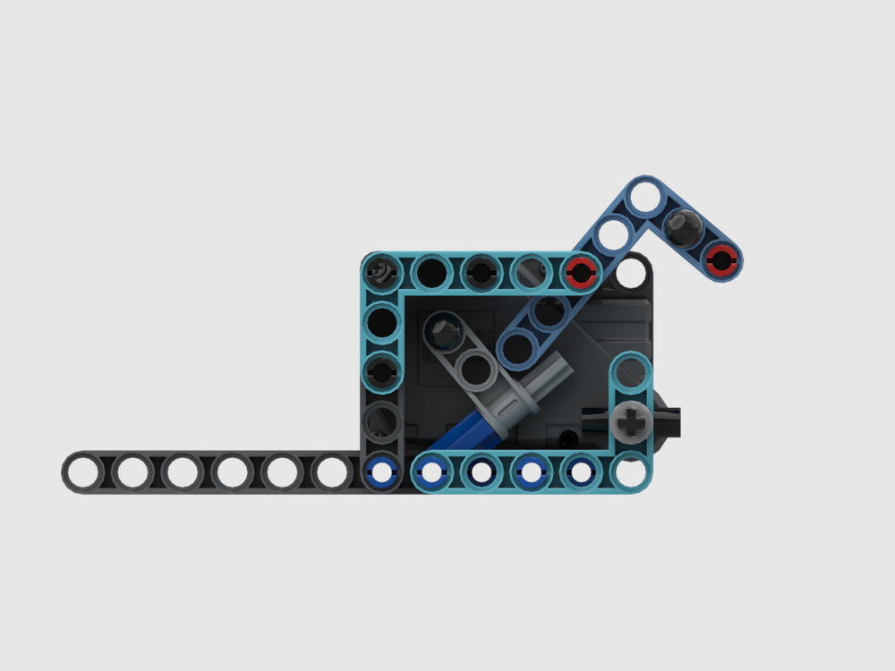 LEGO MOC Release mechanism for single pull-back motor by ...
