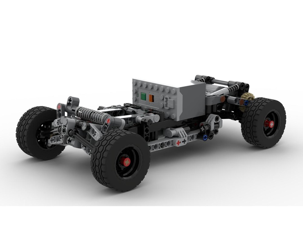 LEGO MOC Small car chassis by KucMocs | Rebrickable - Build with LEGO