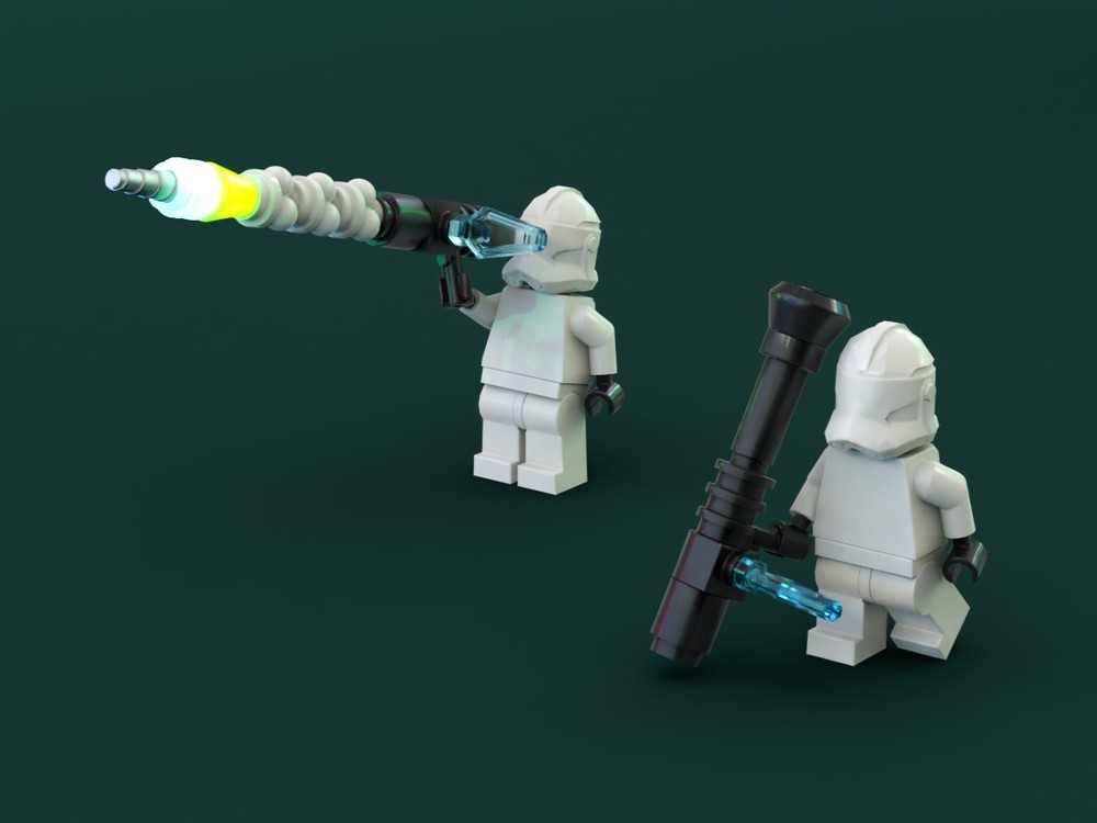LEGO MOC Star Wars - Weaponry Item 2 - Republic Infantry Rocket ...