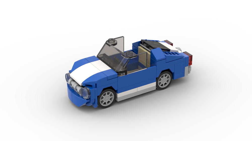 LEGO MOC Mini Ford Mustang by mesjaam | Rebrickable - Build with LEGO