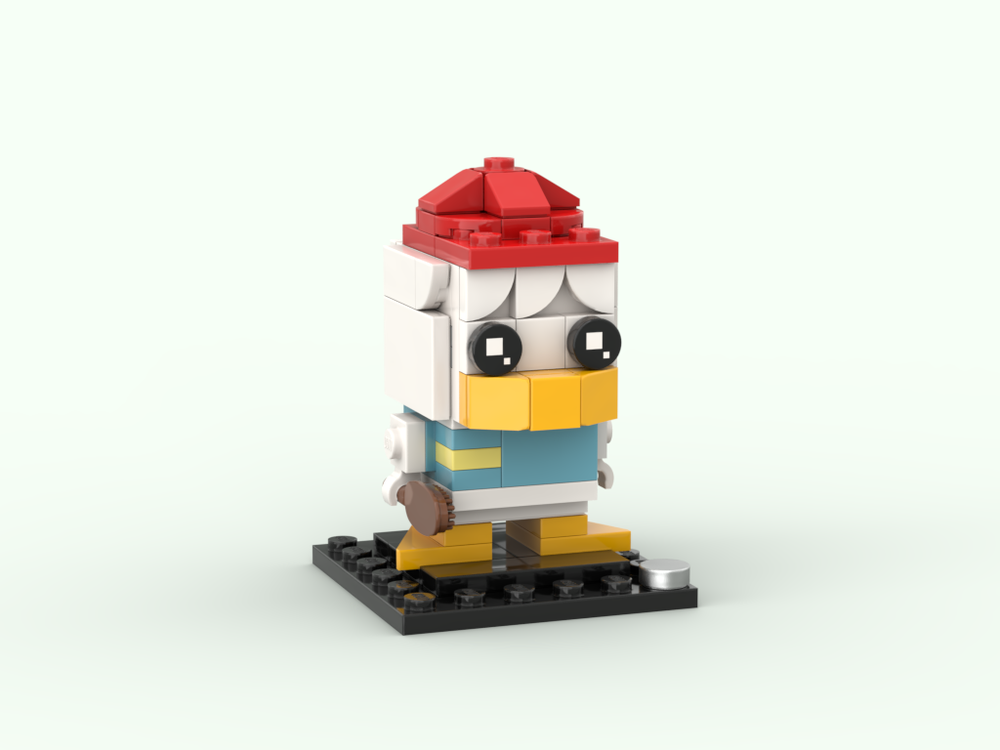 LEGO MOC Young Scrooge McDuck Brickheadz by arvidst4 | Rebrickable ...