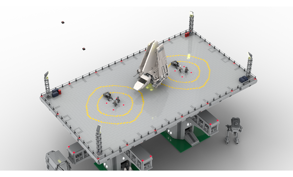 LEGO MOC SW Episode 6 UCS Landing Platform on Endor / Vader's arriving ...