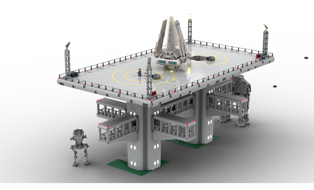 LEGO MOC SW Episode 6 UCS Landing Platform on Endor / Vader's arriving ...