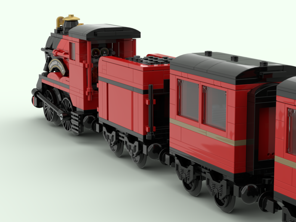 LEGO MOC Mini HP Magical World Express (whole train) by Basti2 ...