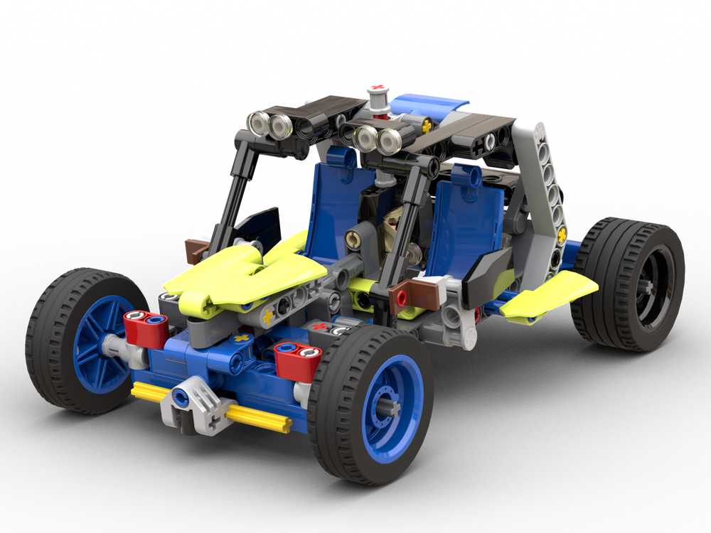 LEGO MOC Off-Road Buggy by technicbasics | Rebrickable - Build with LEGO