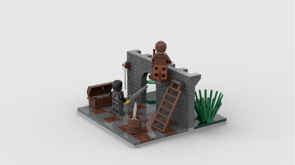 LEGO MOC Medieval battle by mietuss | Rebrickable - Build with LEGO