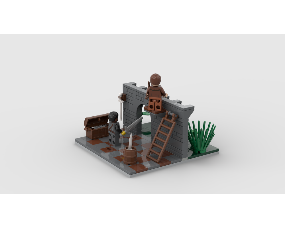 LEGO MOC Medieval battle by mietuss | Rebrickable - Build with LEGO