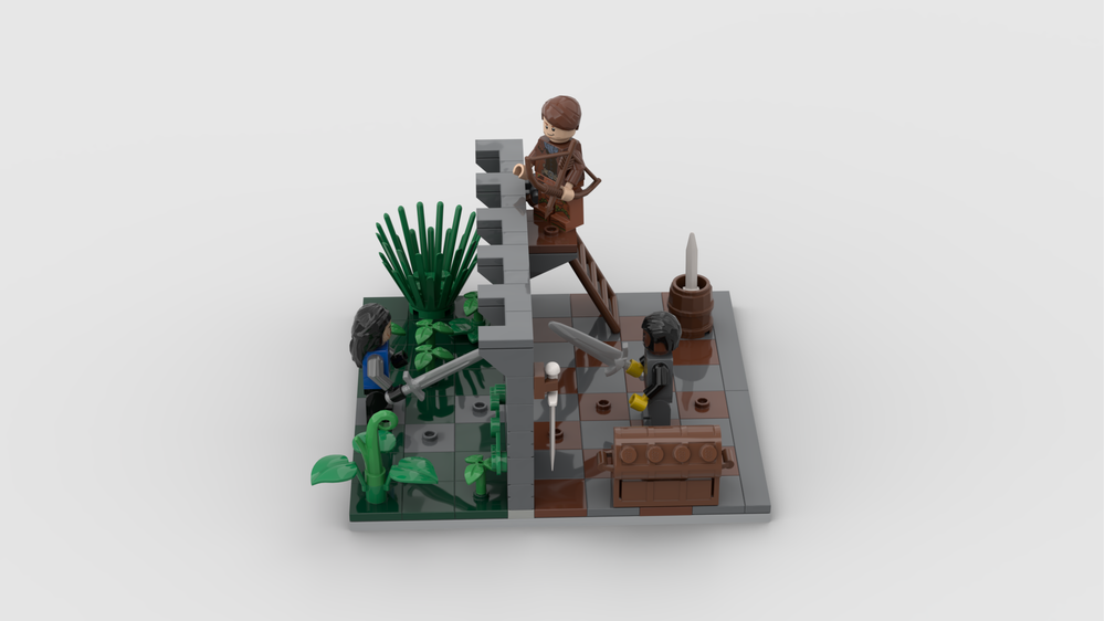 LEGO MOC Medieval battle by mietuss | Rebrickable - Build with LEGO