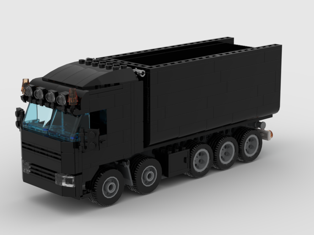 LEGO MOC Hookarm container truck by HIGHWAY-PATROL | Rebrickable ...