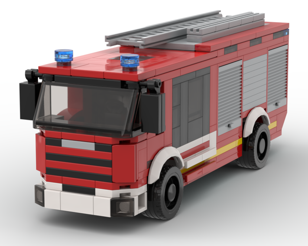 LEGO MOC HLF20 Feuerwehr Scania Fire Truck by BK Brick Design ...