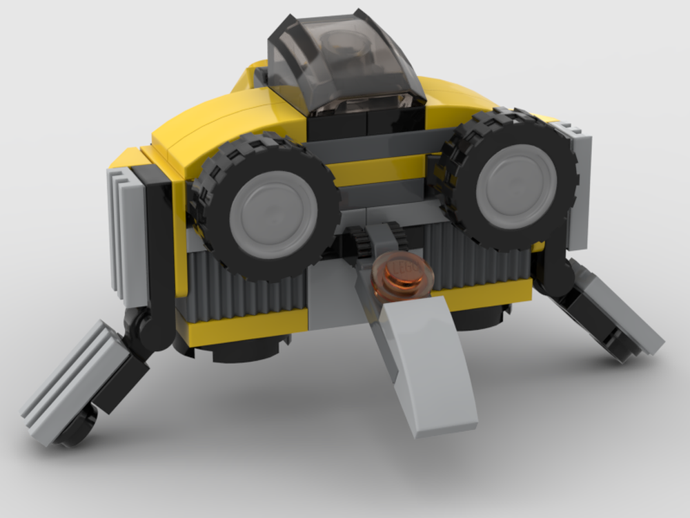 Lego Moc Robot Bird By Kobiwan Rebrickable Build With Lego