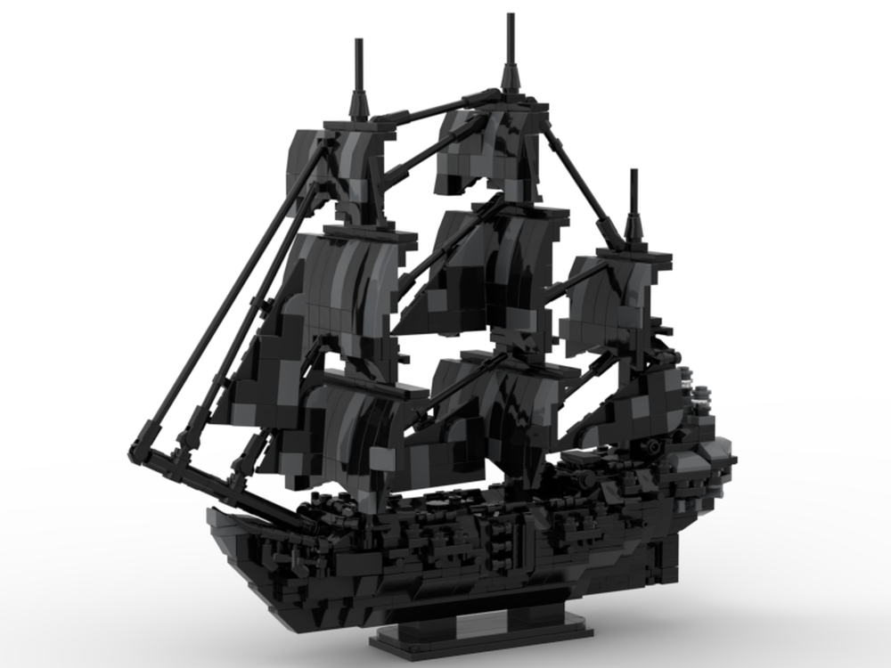LEGO MOC-172746 The Black Pearl MOC (Sailed Version) by Mr.Snicker ...