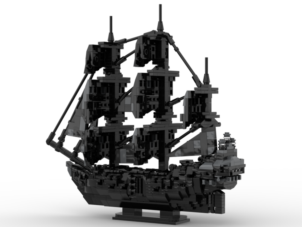 LEGO MOC The Black Pearl MOC (Sailed Version) by Mr.Snicker ...