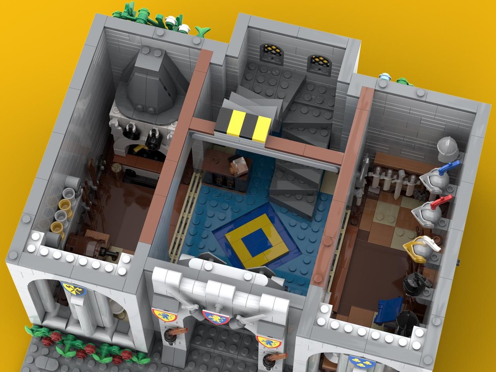 LEGO MOC Medieval Museum - 10305 Lion Knights' Castle Modification by ...