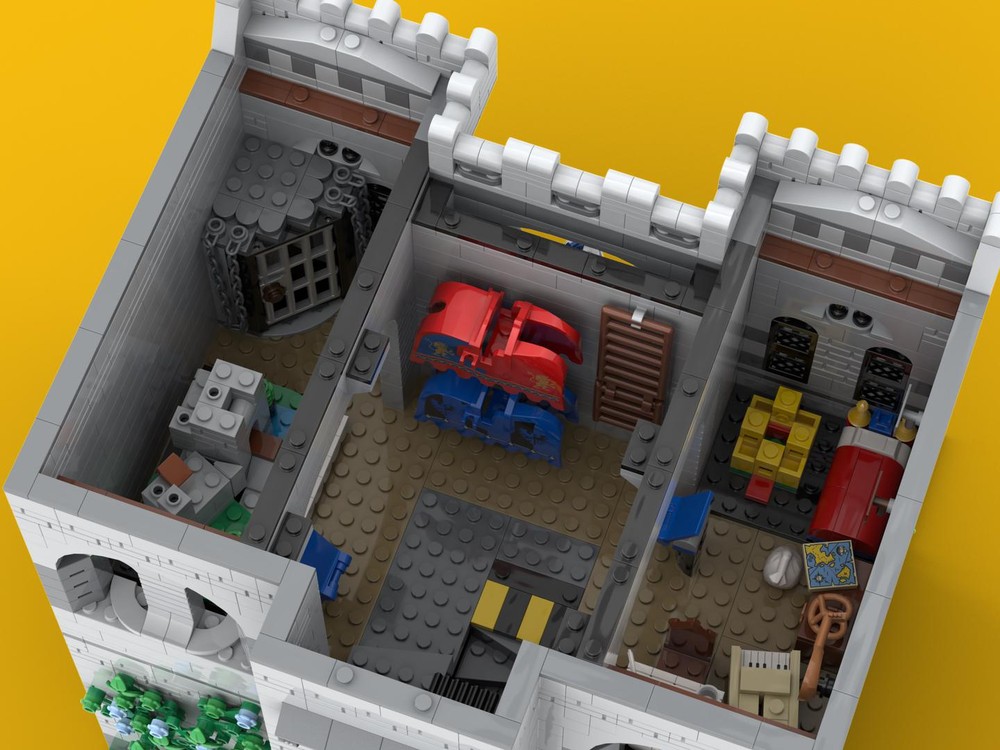 LEGO MOC Medieval Museum - 10305 Lion Knights' Castle Modification by ...