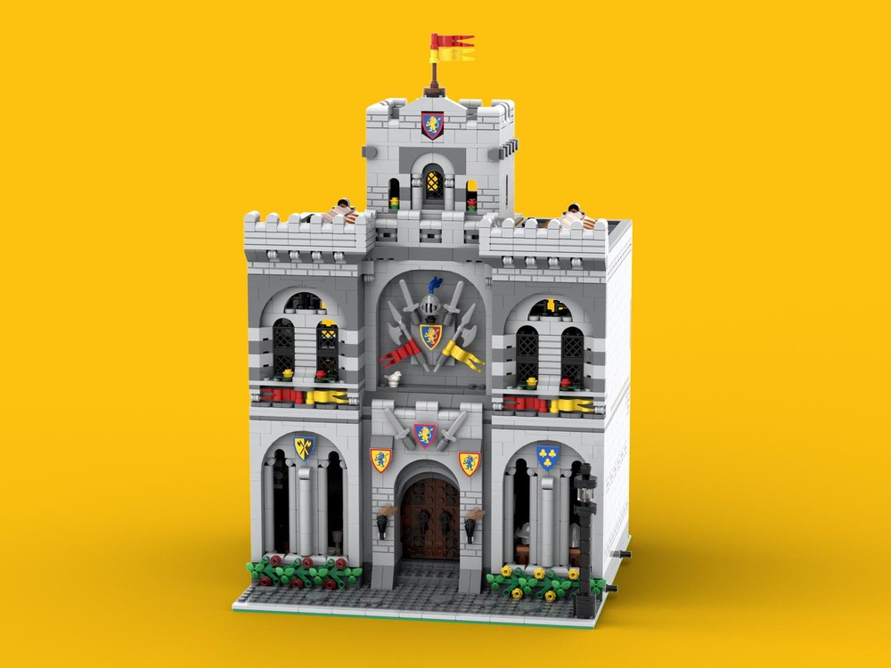 LEGO MOC Medieval Museum - 10305 Lion Knights' Castle Modification by ...