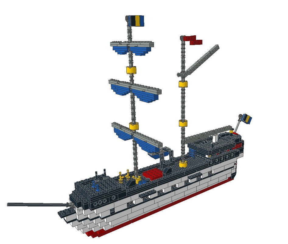 LEGO MOC Sailing Ship by sgore | Rebrickable - Build with LEGO