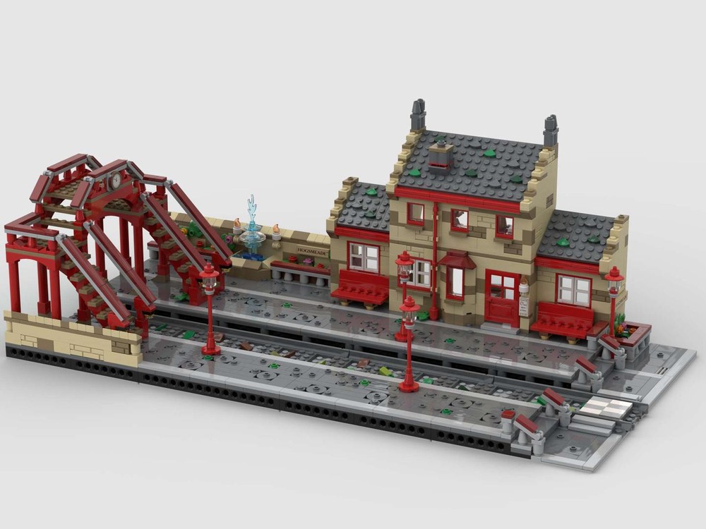 LEGO MOC Hogsmeade Station (HP / Modular Buildings) by penumbra12 ...